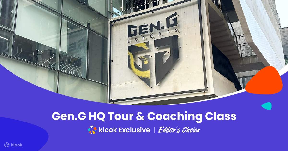 Tur Akademi Global Gen.G Seoul HQ & Gen.G [Pelatihan Pro Tersedia!] - Klook Indonesia